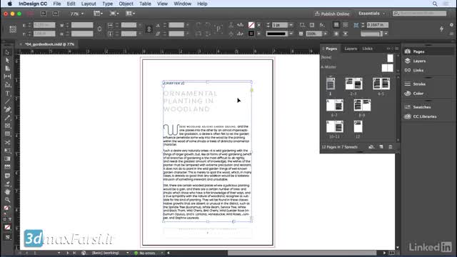InDesign-CC-2018-Importing-text - نماشا